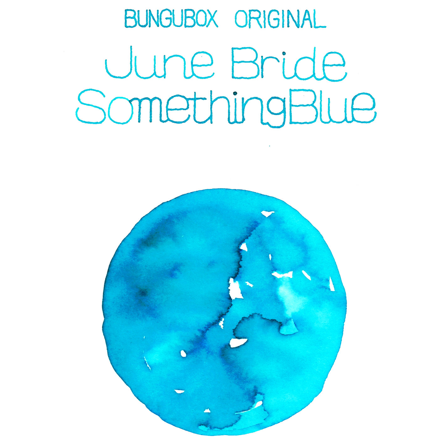 June Bride Something Blue Ink – BUNGUBOX